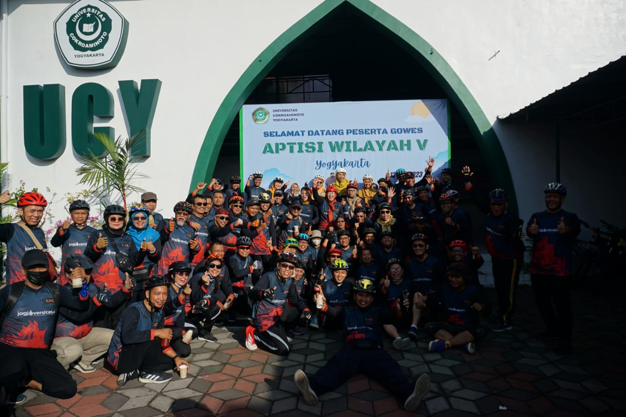 UCY Ambil Bagian Dalam Acara Gowes Bareng APTISi Wilayah V Yogyakarta ...